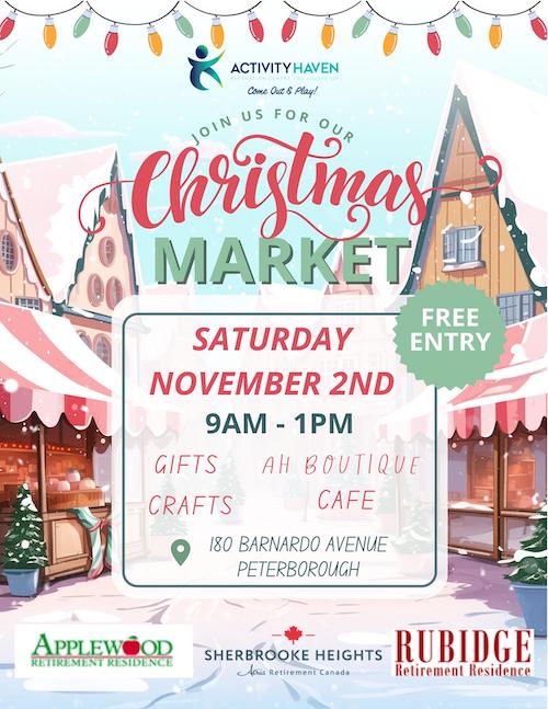 Activity Haven Christmas Market - WHATtoday.ca